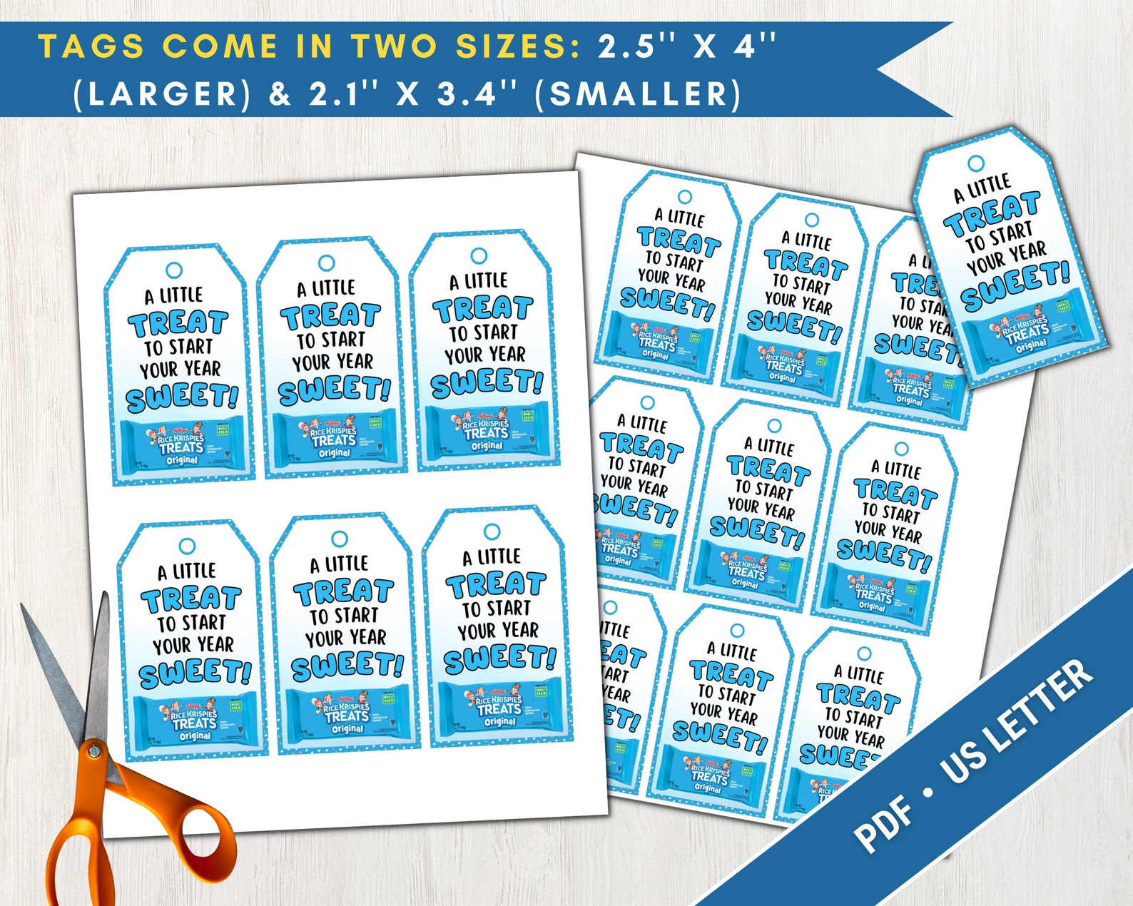 First Day of School Treat Tag for Student, Printable Gift Tag for Back ...