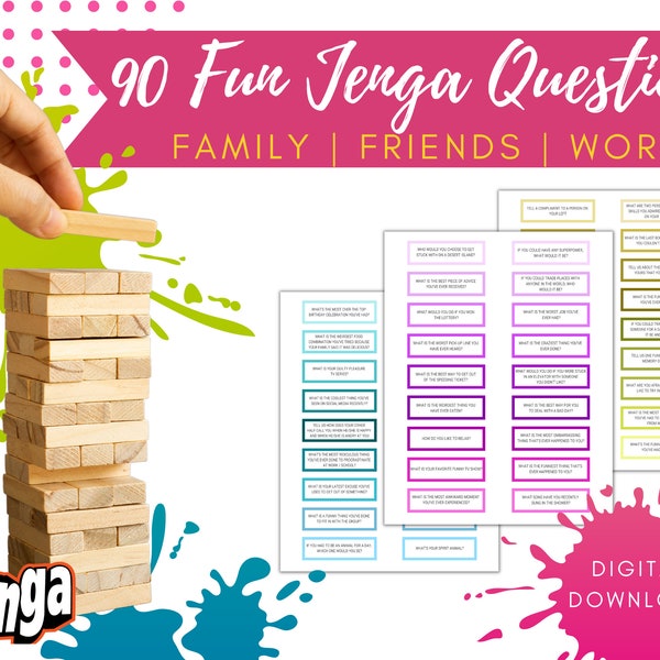 Jenga - Etsy