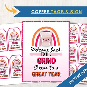 First Day of School Treat Tag for Student, Printable Gift Tag for Back ...