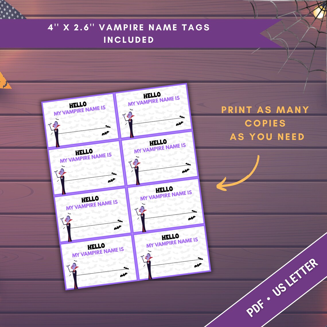 Halloween Vampire Name Game, What's Your Vampire Name Game WITH ...
