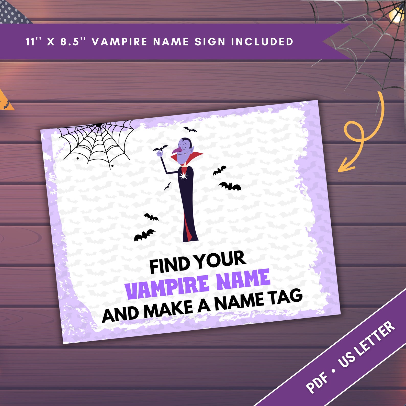 Halloween Vampire Name Game, What's Your Vampire Name Game WITH ...
