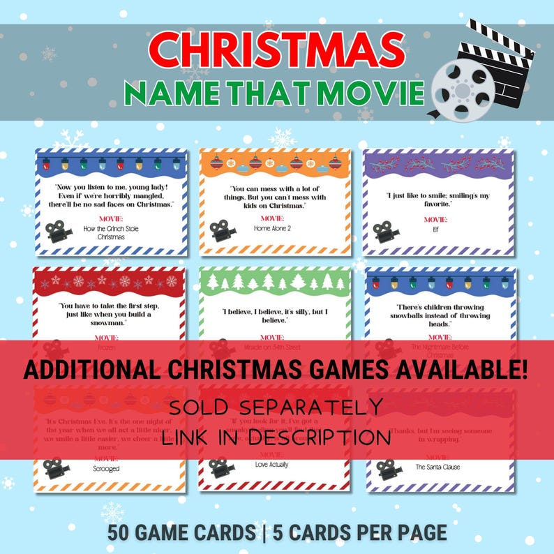Christmas Who is Most Like Santa Game, Fun Christmas Game, Winter ...