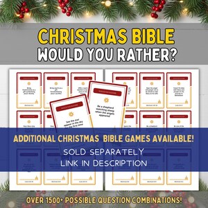 Advent Bible Scavenger Hunt Printable, 24 Days of Christmas Activity ...