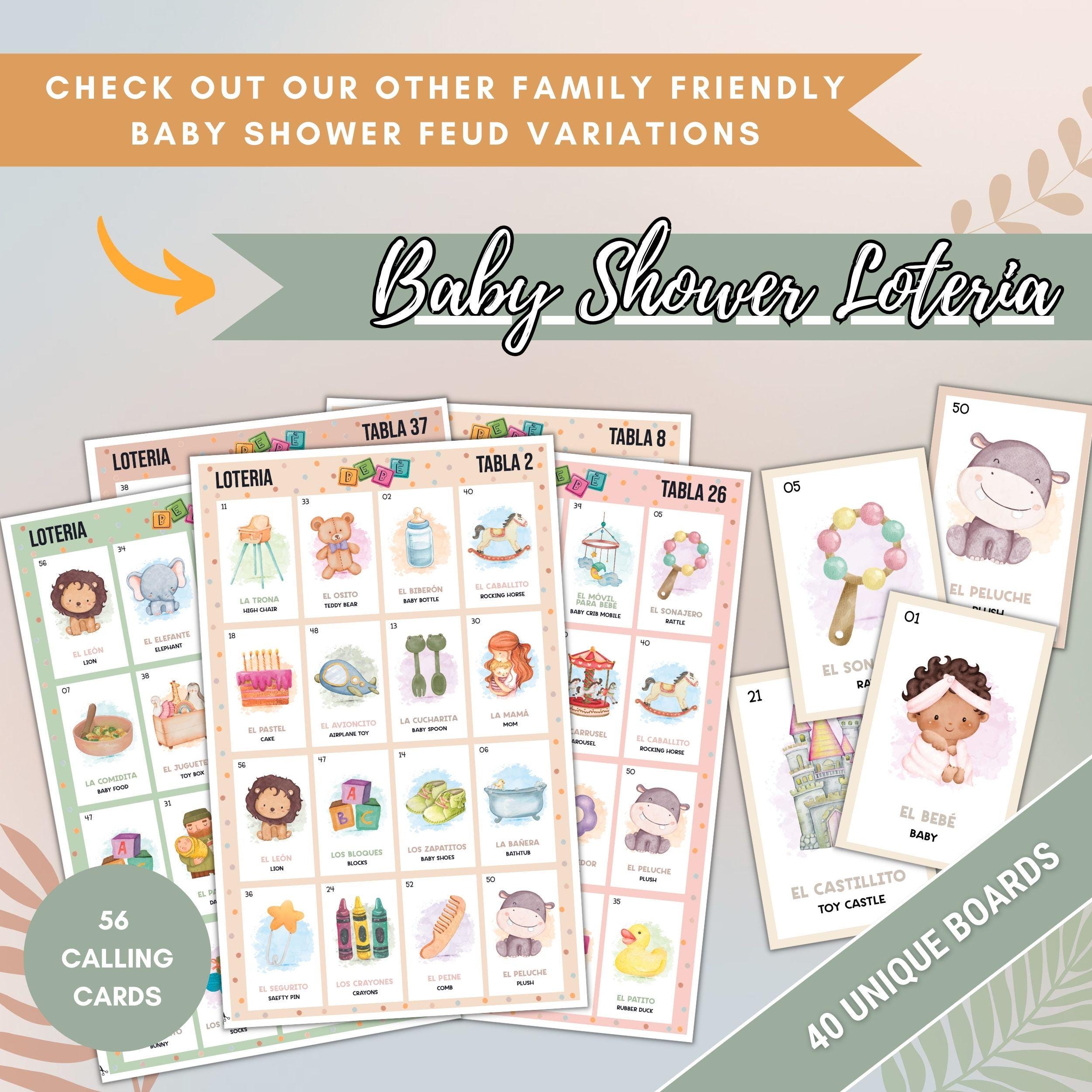 Funny Baby Shower Love or Labor Game | Fun Minimalist Baby Shower Game ...