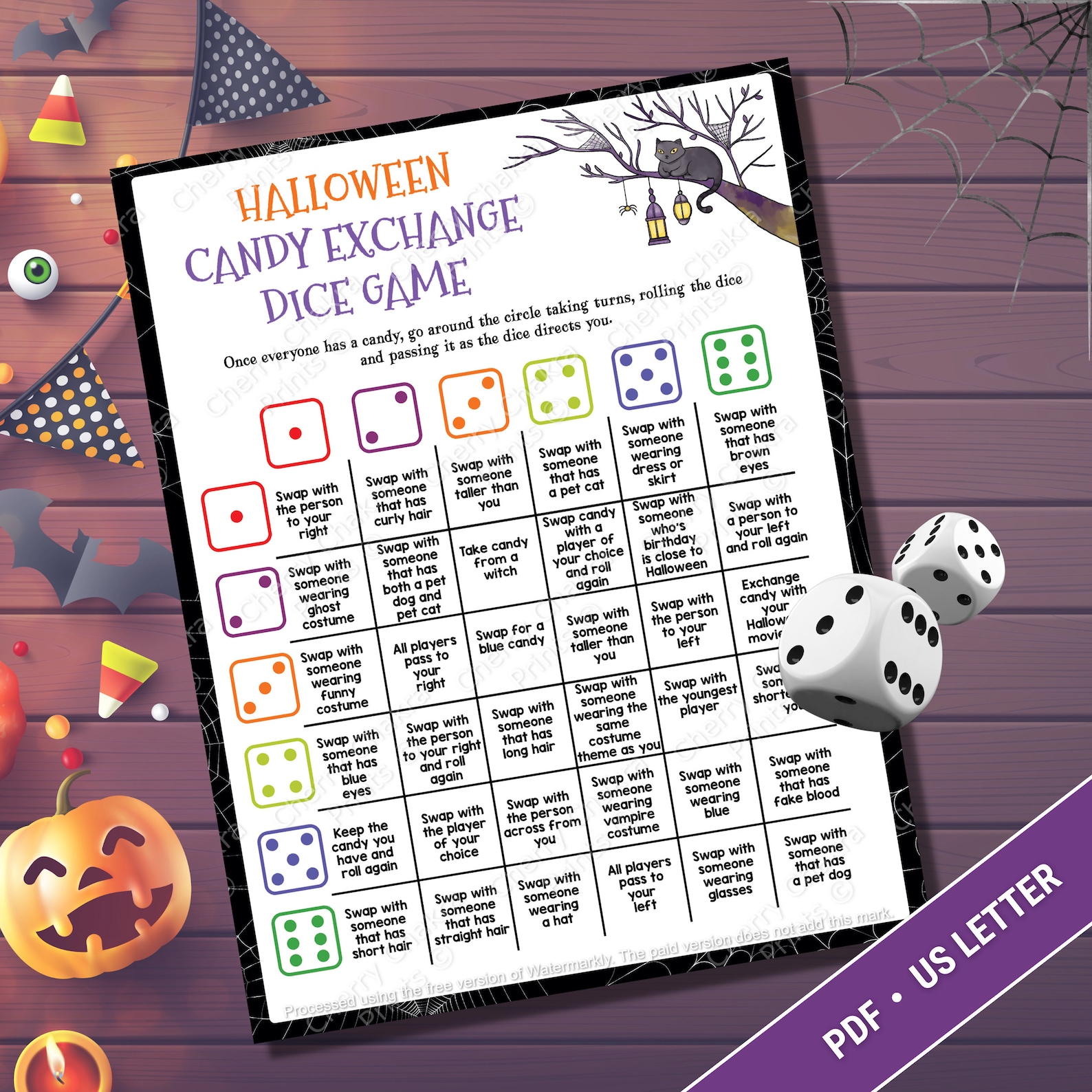 Fun Halloween Candy Exchange Game, Group Halloween Party Games ...