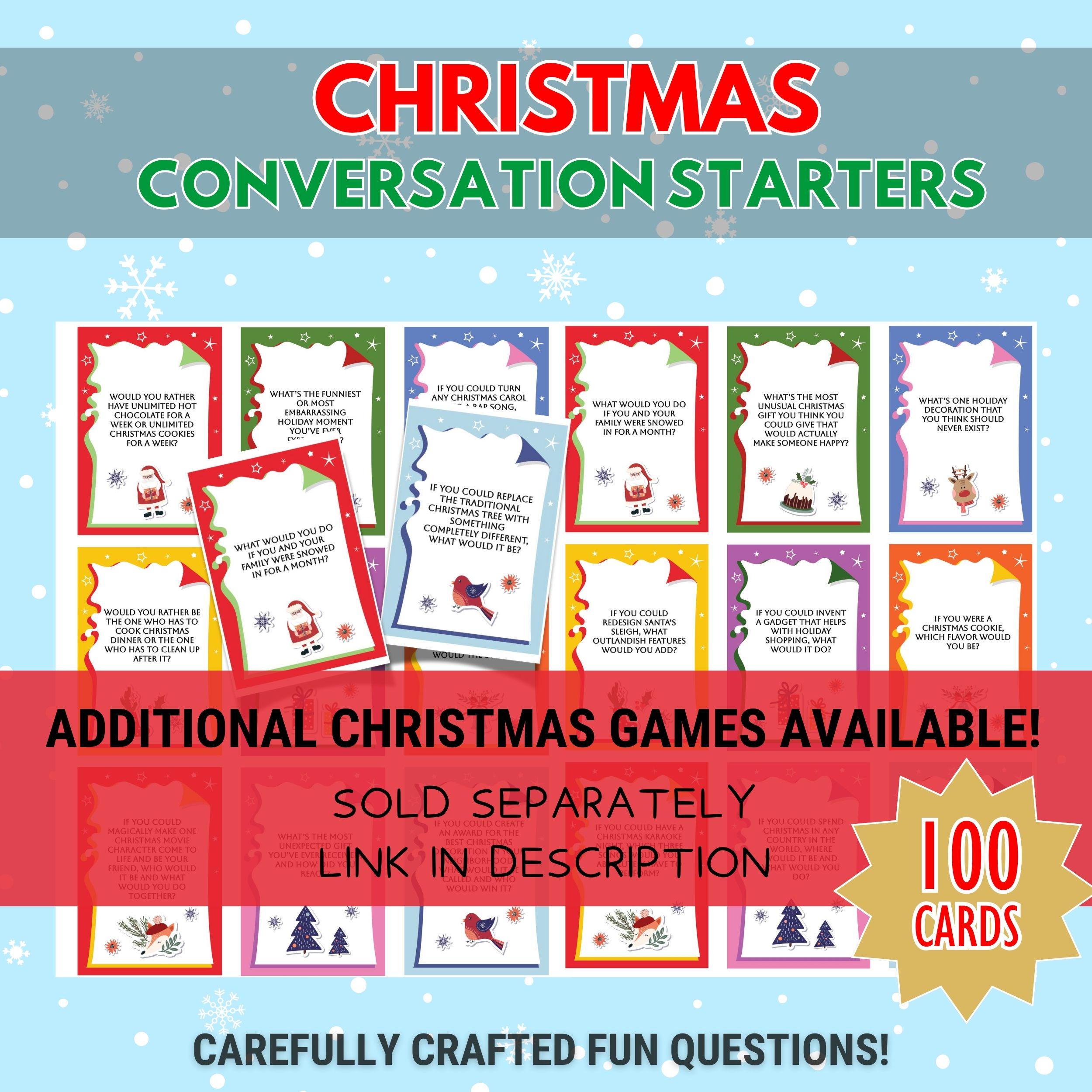 Christmas Riddles Game Printable, Printable Christmas Party Game, Fun ...