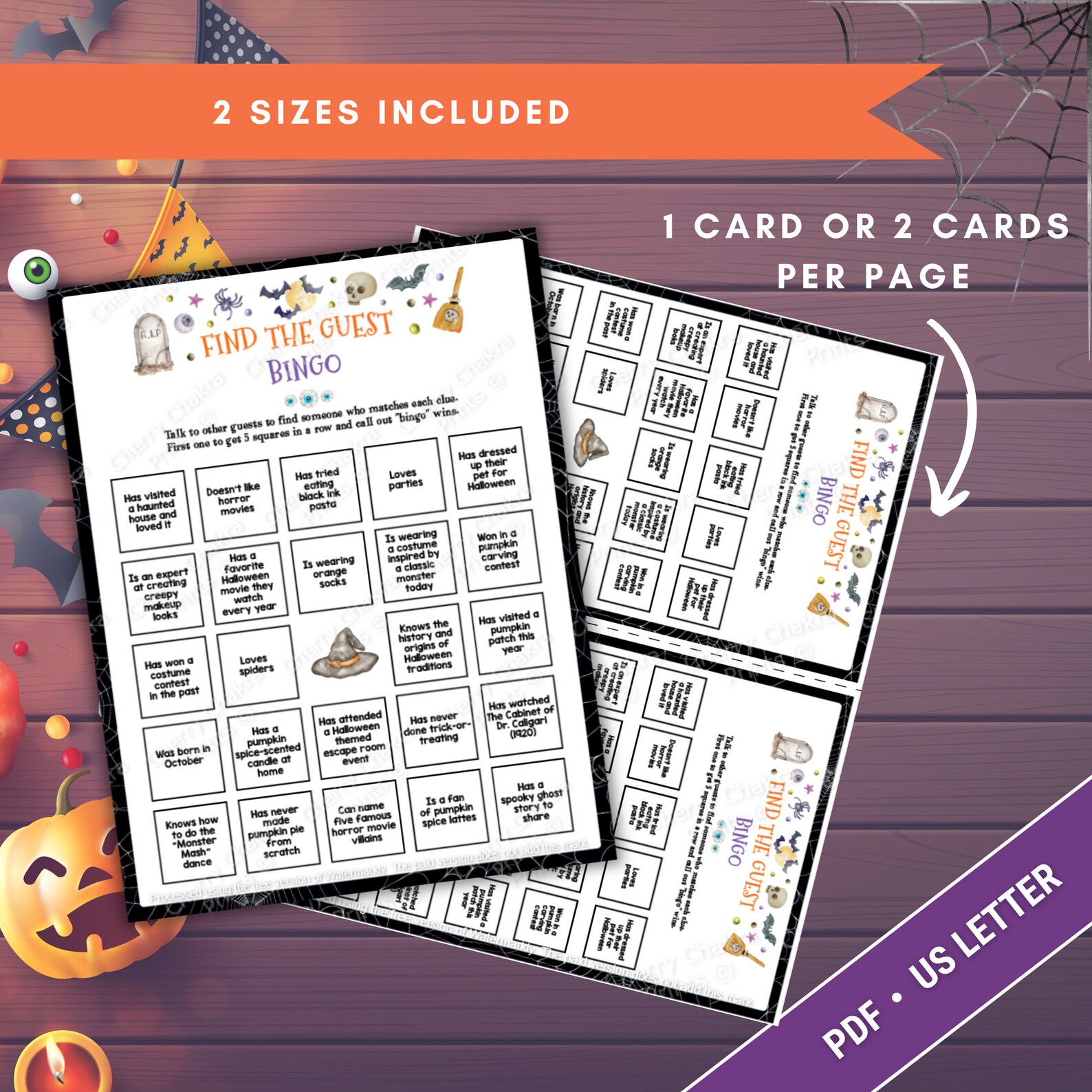 Icebreaker Bingo, Halloween Mix and Mingle Icebreaker, Fun Halloween ...