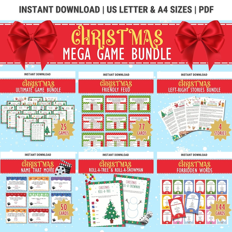 Group Christmas Game - Etsy