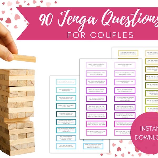 Jenga Para Adults Español - Etsy