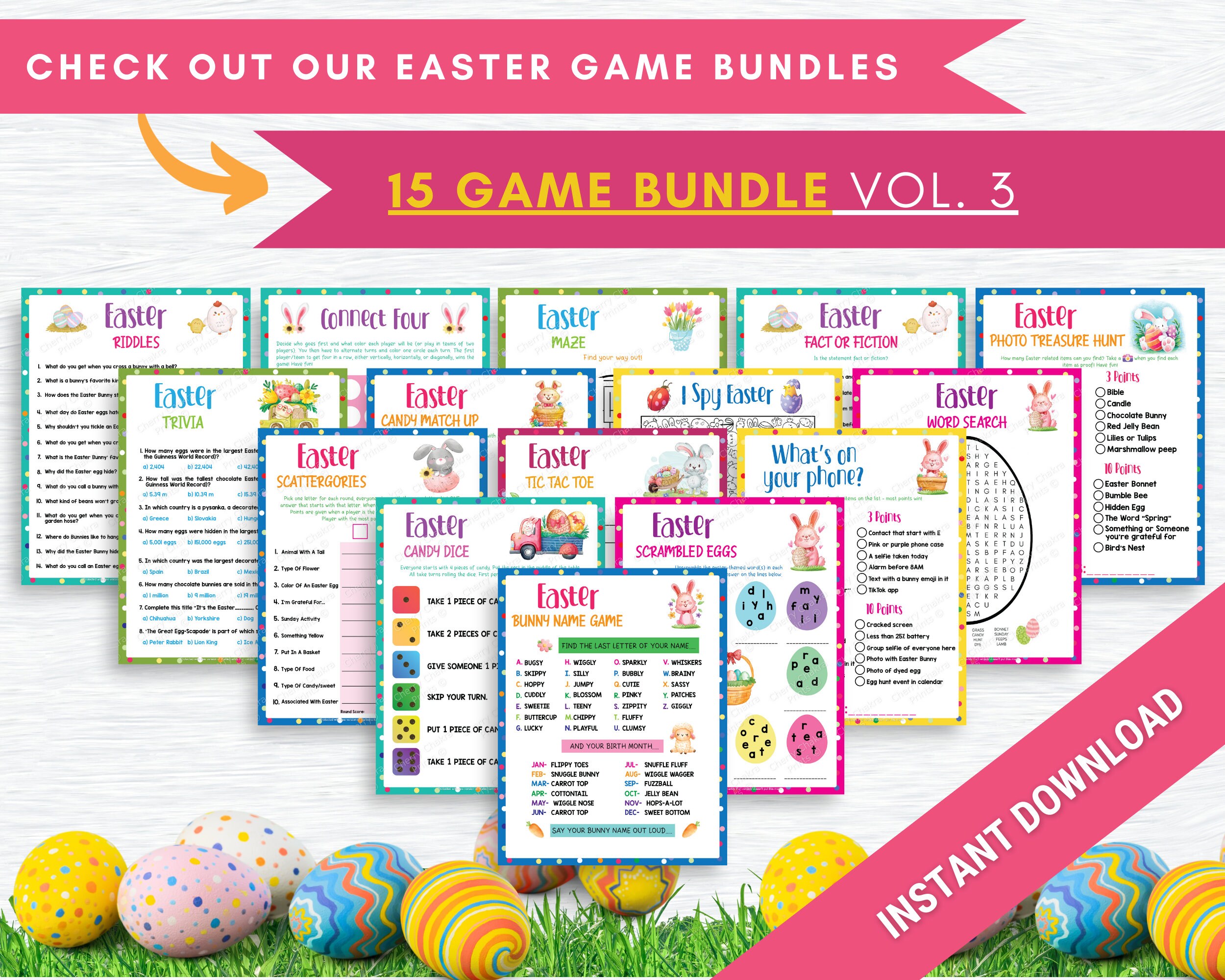 Easter Friendly Family Feud Game | the Hilarious Party Game of Guessing ...