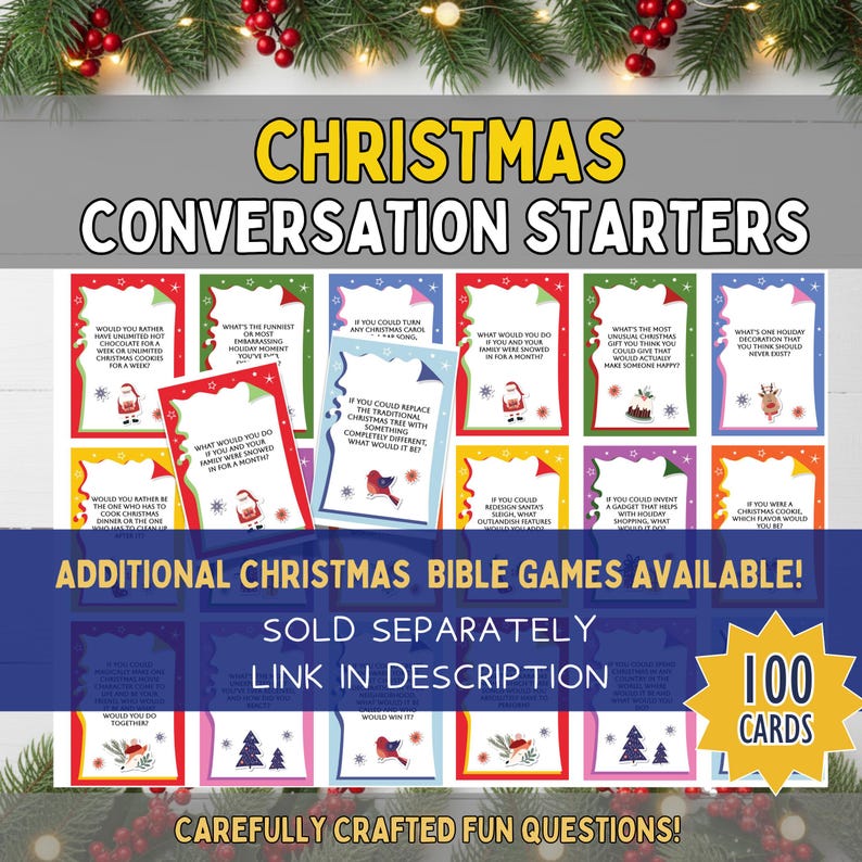 Christmas Bible Truth or Dare Game, Printable Christian Christmas ...