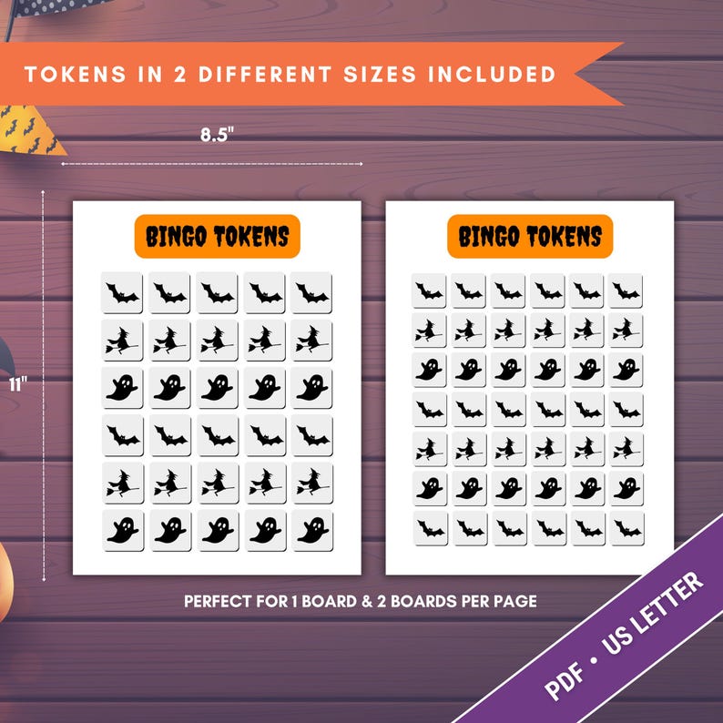 40 Printable Halloween Bingo Cards - Fun Halloween Party Group Game ...