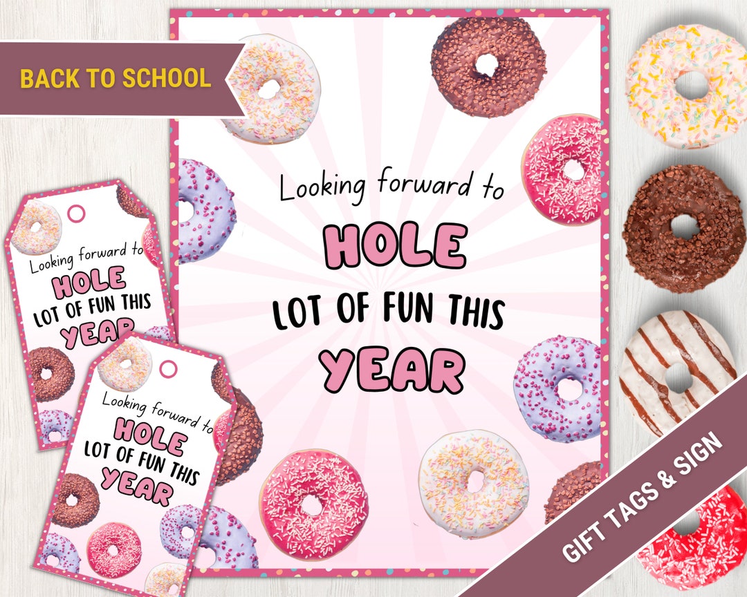 First Day of School Treat Tag for Students, Welcome Back to School Gift ...