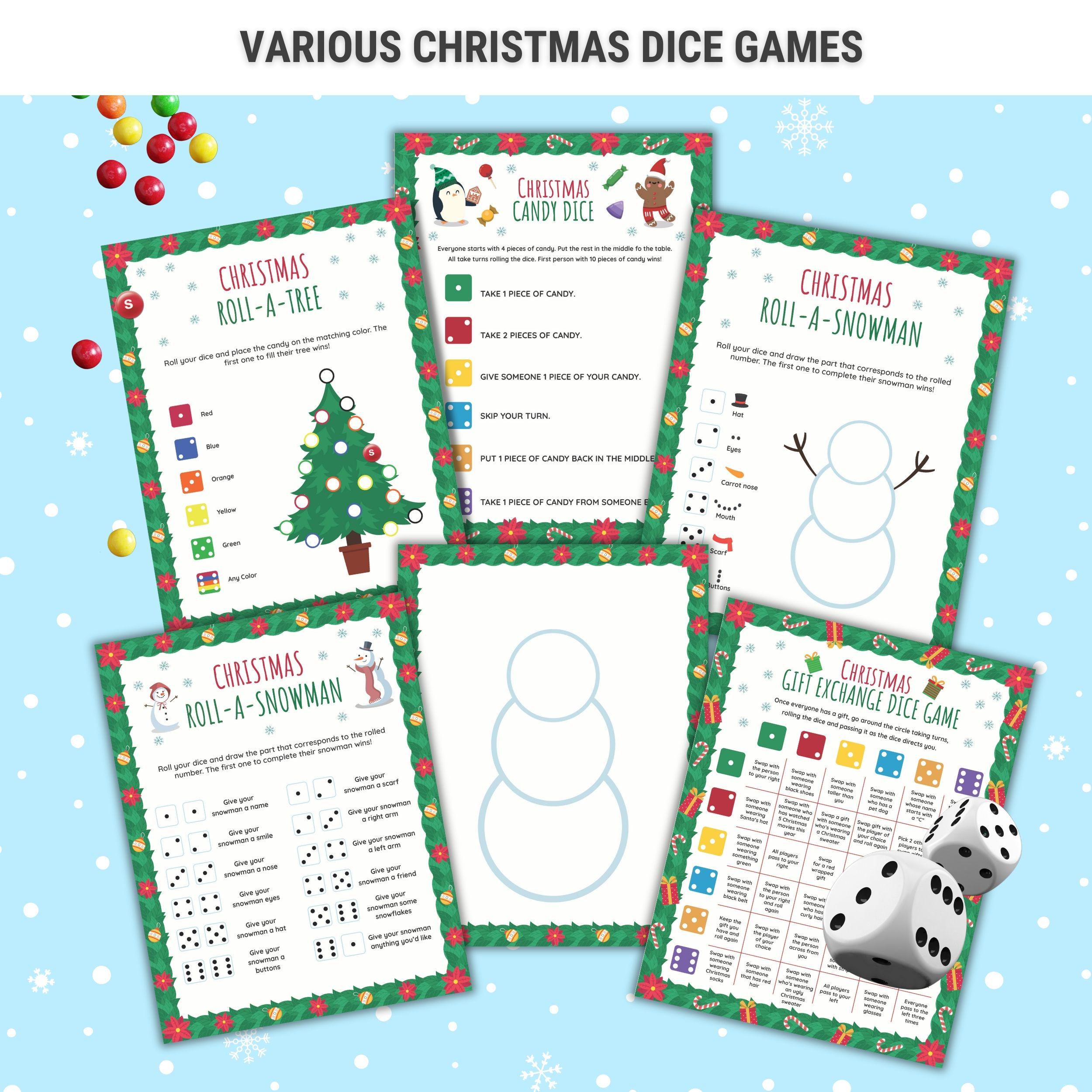 Ultimate Christmas Mega Game Bundle, Printable Christmas Games for Kids ...