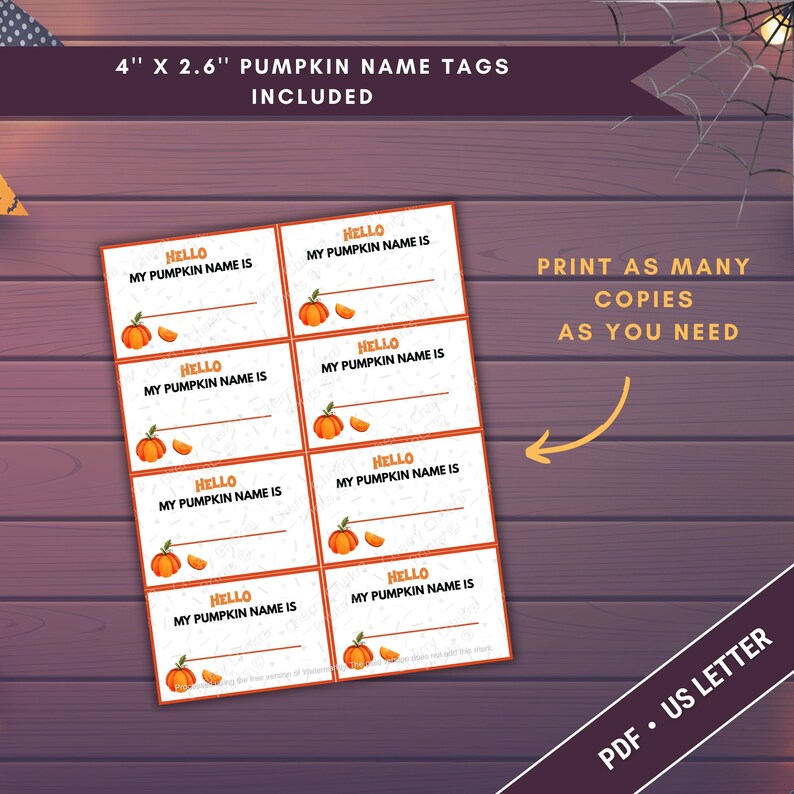 Halloween Pumpkin Name Game, What's Your Pumpkin Name Game WITH ...