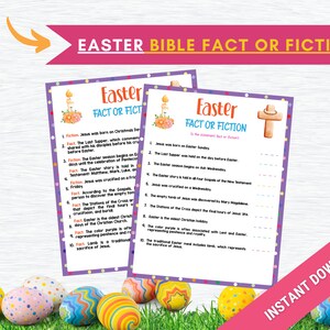 Easter Bible Riddles Game | Easter Bible Quiz | Christian Easter Games ...