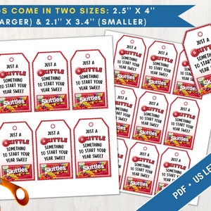 First Day of School Treat Tag for Students, Welcome Back to School Gift ...