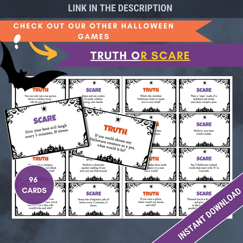 Fun Halloween Friendly Family Feud Game | Halloween Family Group Game ...