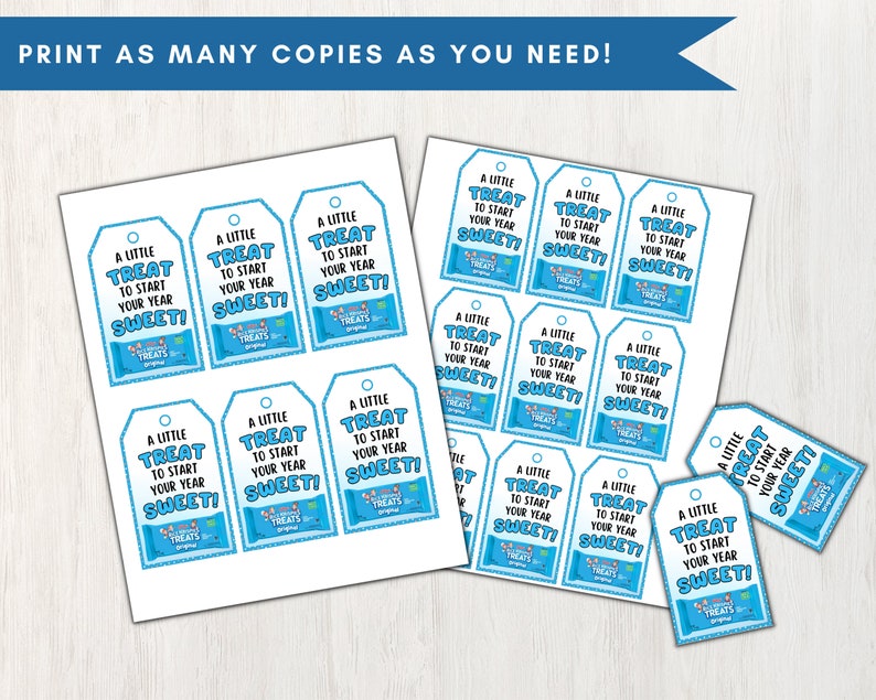 Back to School Candy Gift Tags, First Day of School Gift Tags for ...