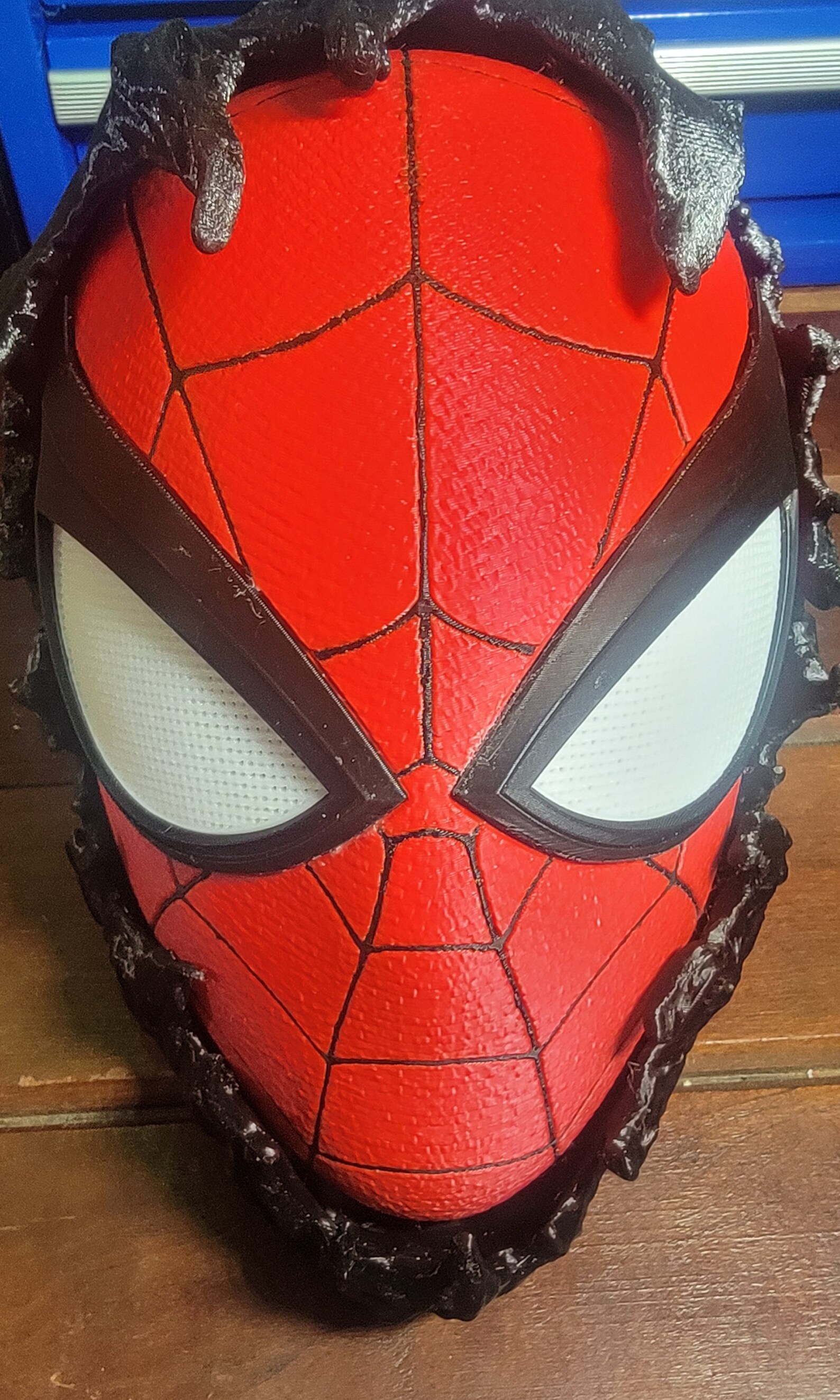 3d Printed Spider-man Venom Mask, Marvel Cosplay Accessory, Wall ...