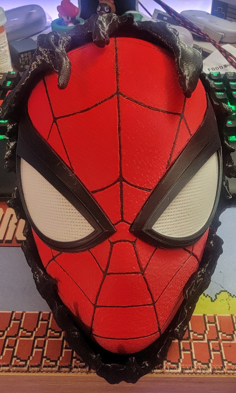 Spiderman Venom Mask - Etsy