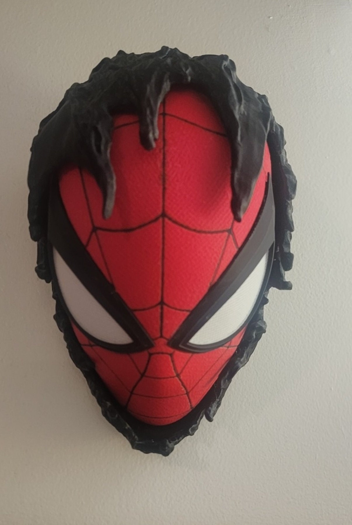 3d Printed Spider-man Venom Mask, Marvel Cosplay Accessory, Wall ...