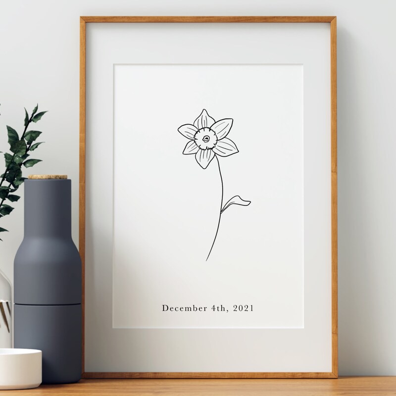 Minimalist Flower - Etsy