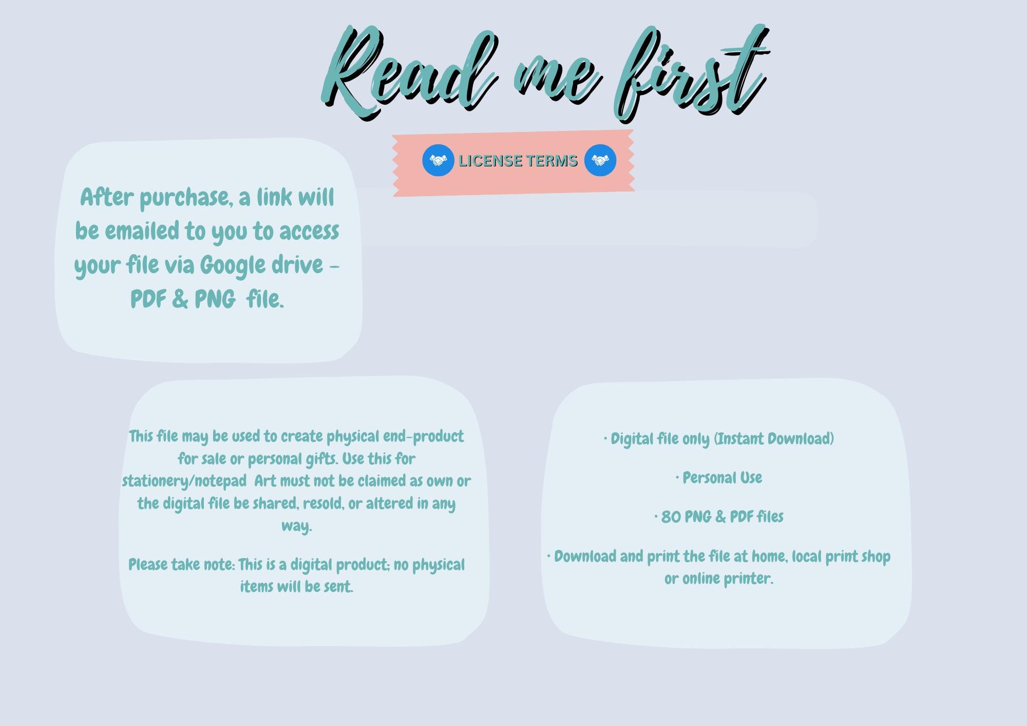 Multi Size Balloons & Clouds Design Notepad I 3.5x3.5 I 3.5x5 I A5 I A4 ...