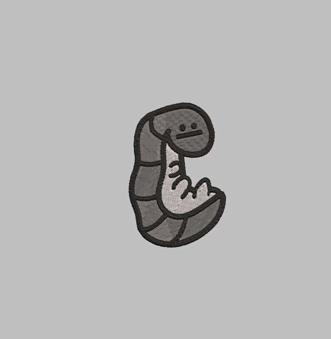 Roly-poly Embroidery Design Files PES 4x4 File Fun Kawaii Cute Trendy ...