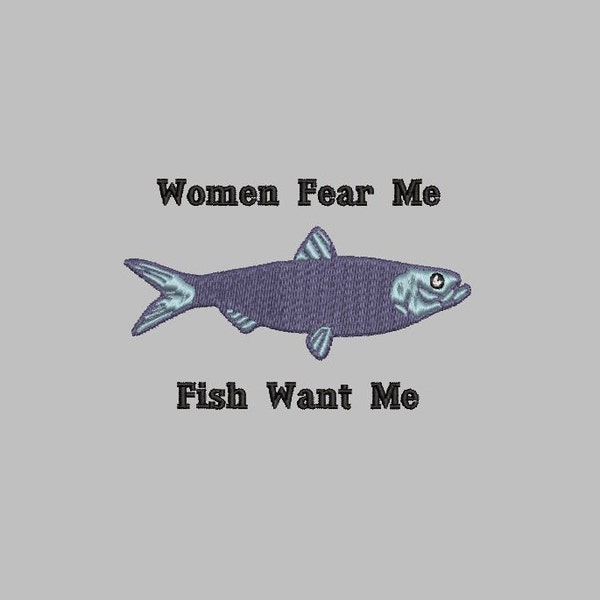 Women Fear Me Fish Want Me - Etsy