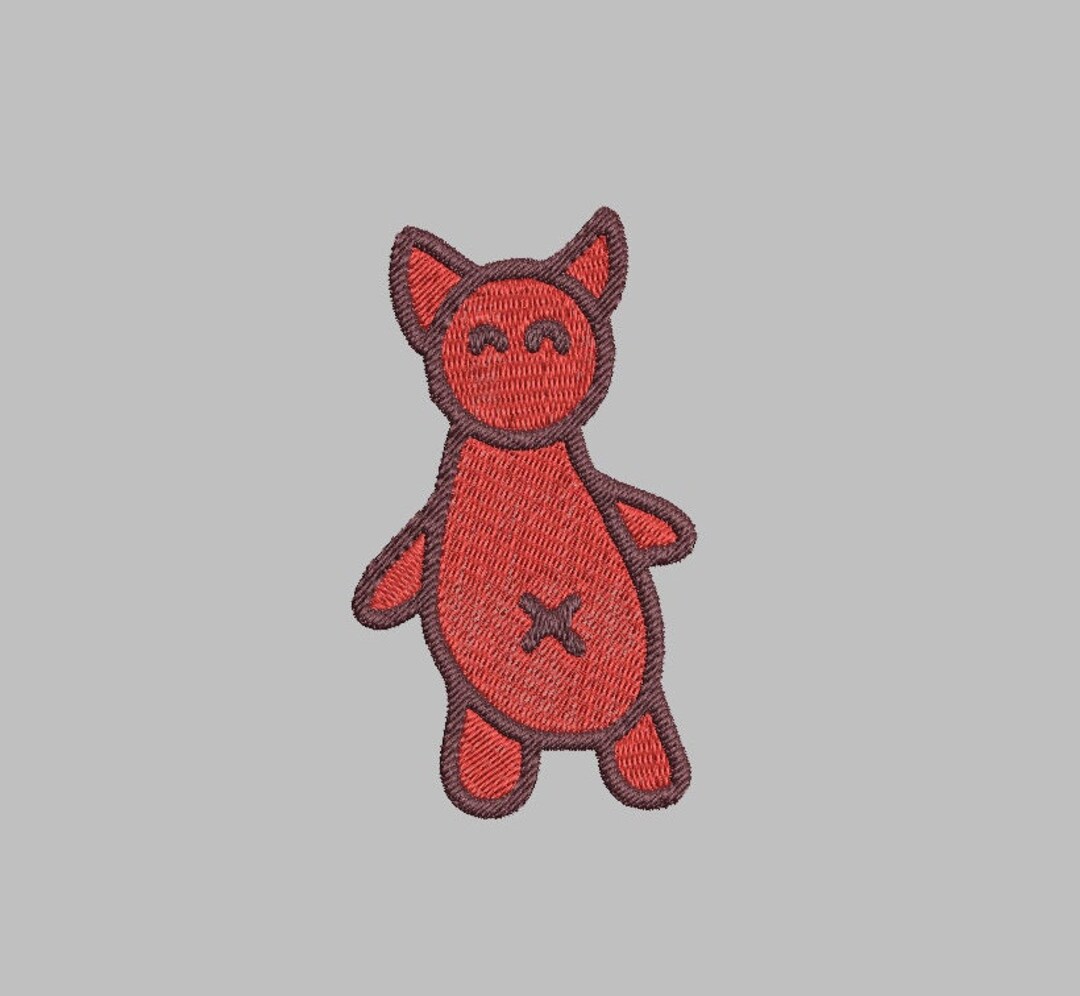 Rag Doll Devil Embroidery Design Files PES 4x4 File Fun Kawaii Cute ...