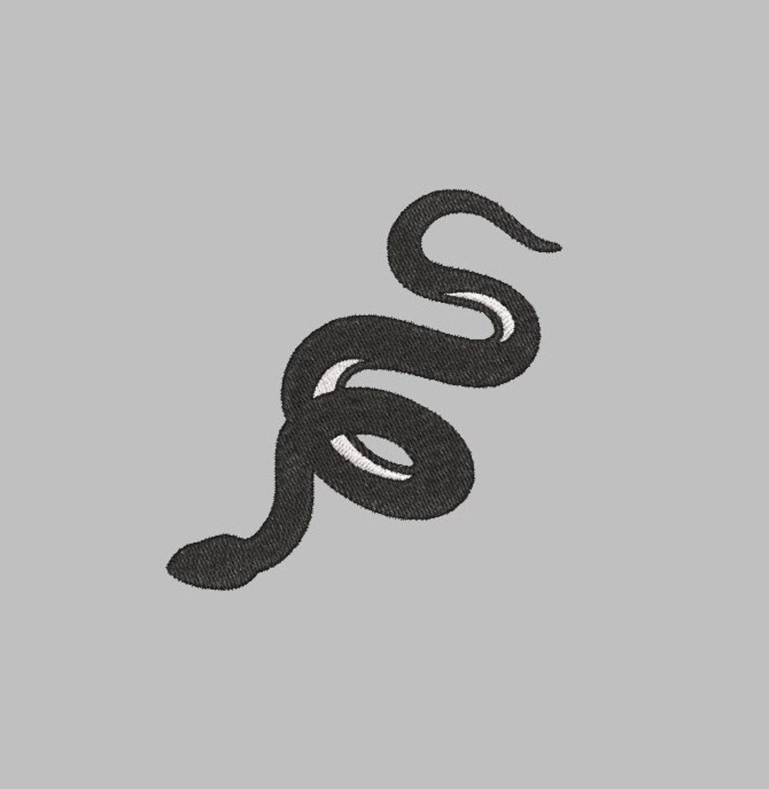 Snakes Simple Embroidery Design Machine File 4x4 Hoop Size Witchy Ying ...
