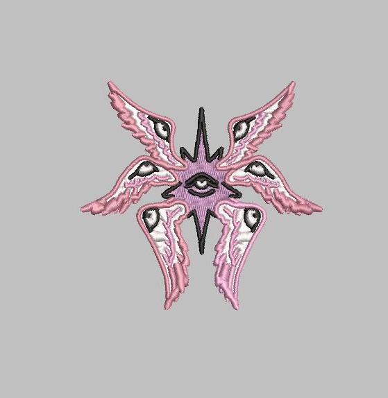 Biblical Angel Embroidery Design File Machine Embroider PES DST JEF Hus ...