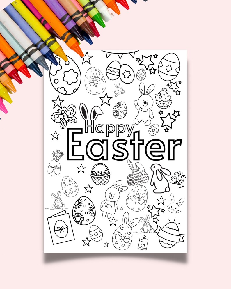 Easter Colouring Pages Colouring Pages Fun Easter Craft Kids Colouring ...