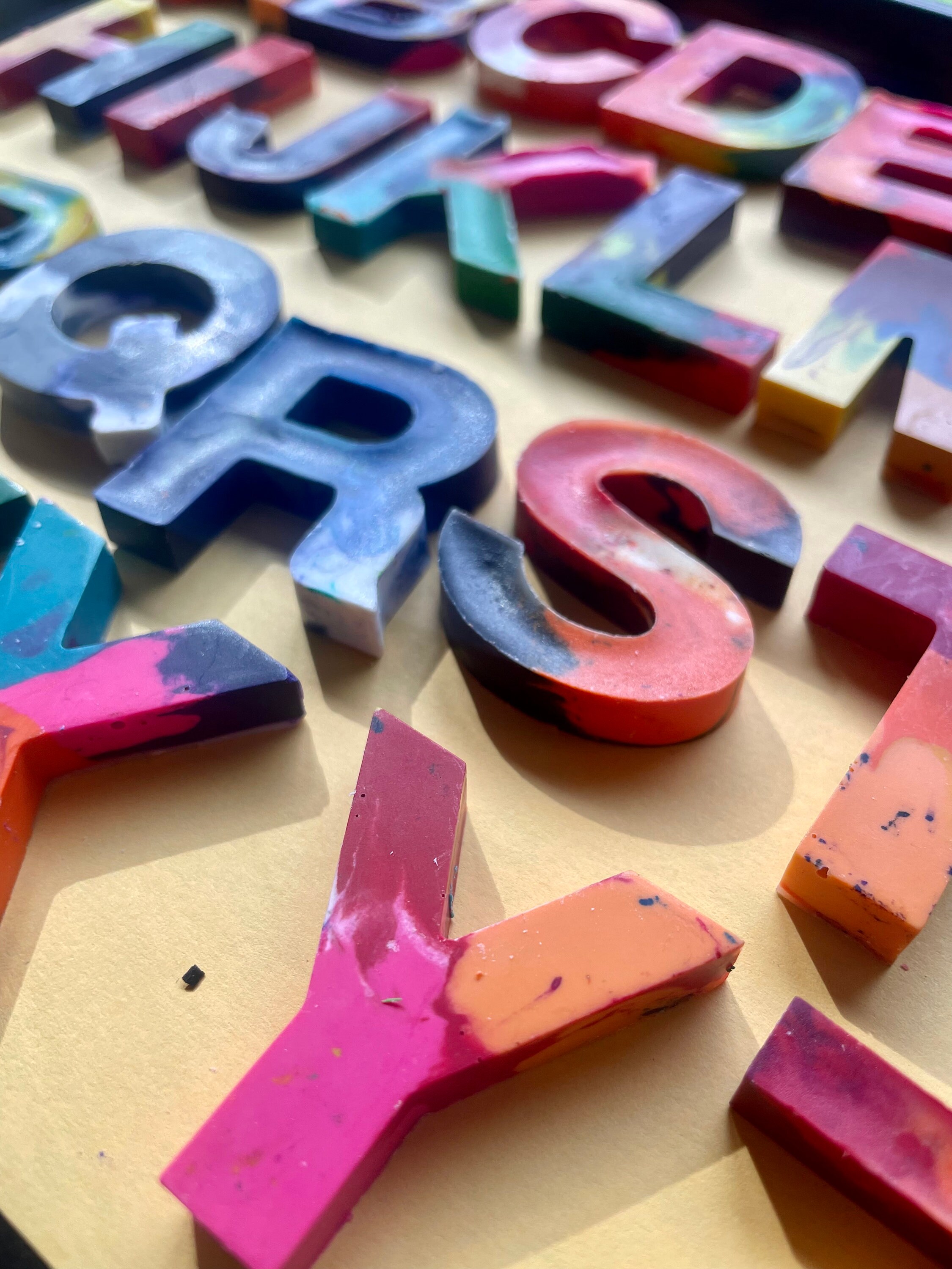 Alphabet Crayon Set - Etsy