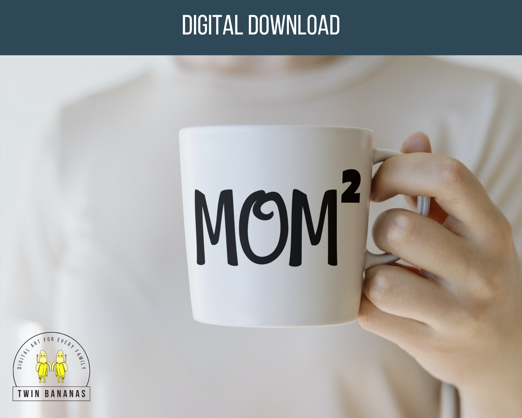 Mom Squared - Digital Cut File - Cricut / Silhouette - Svg Dxf Eps Png ...