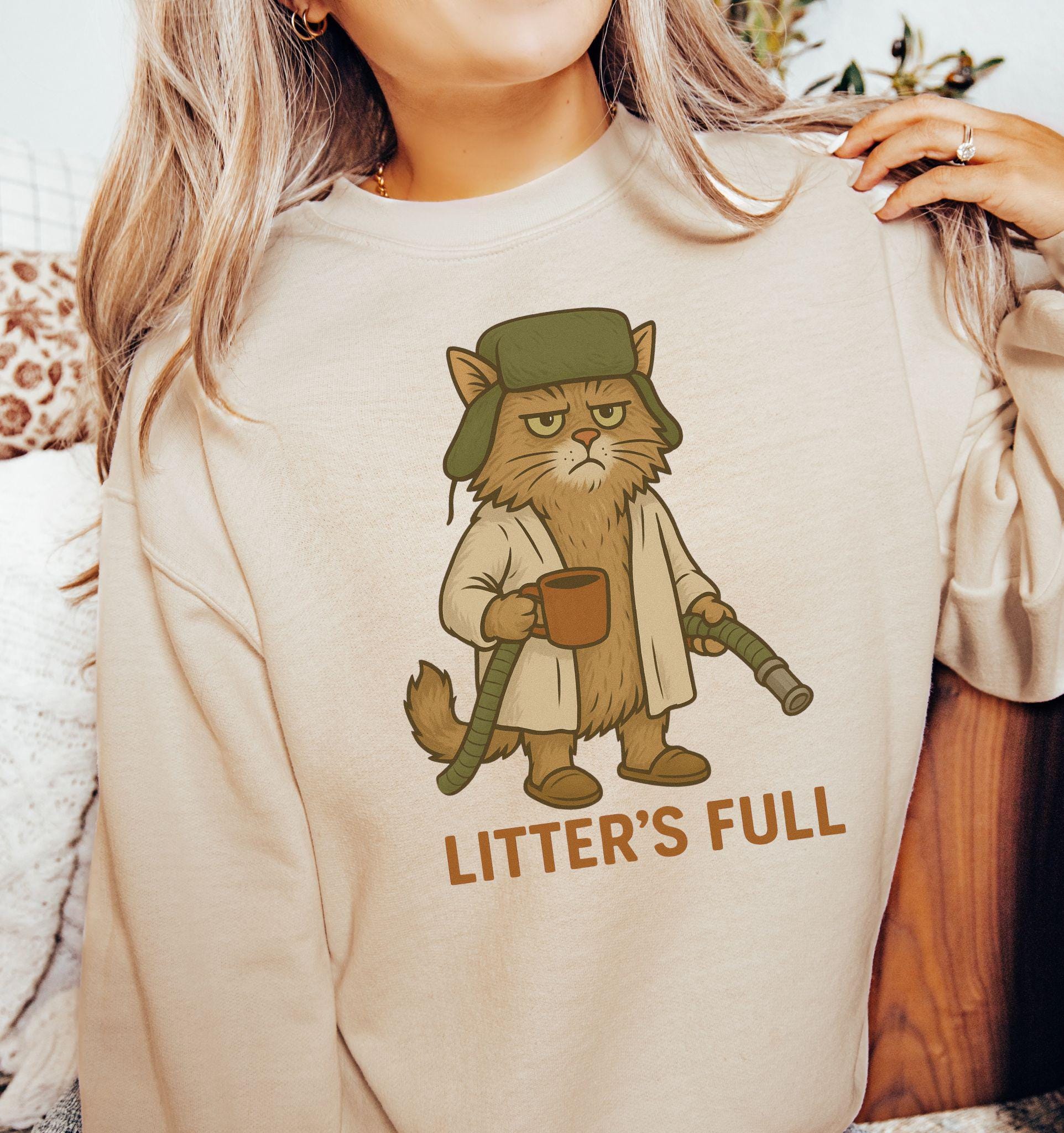 Litter's Full Christmas Vacation Cat, Litters Full Cat Shirt, National ...