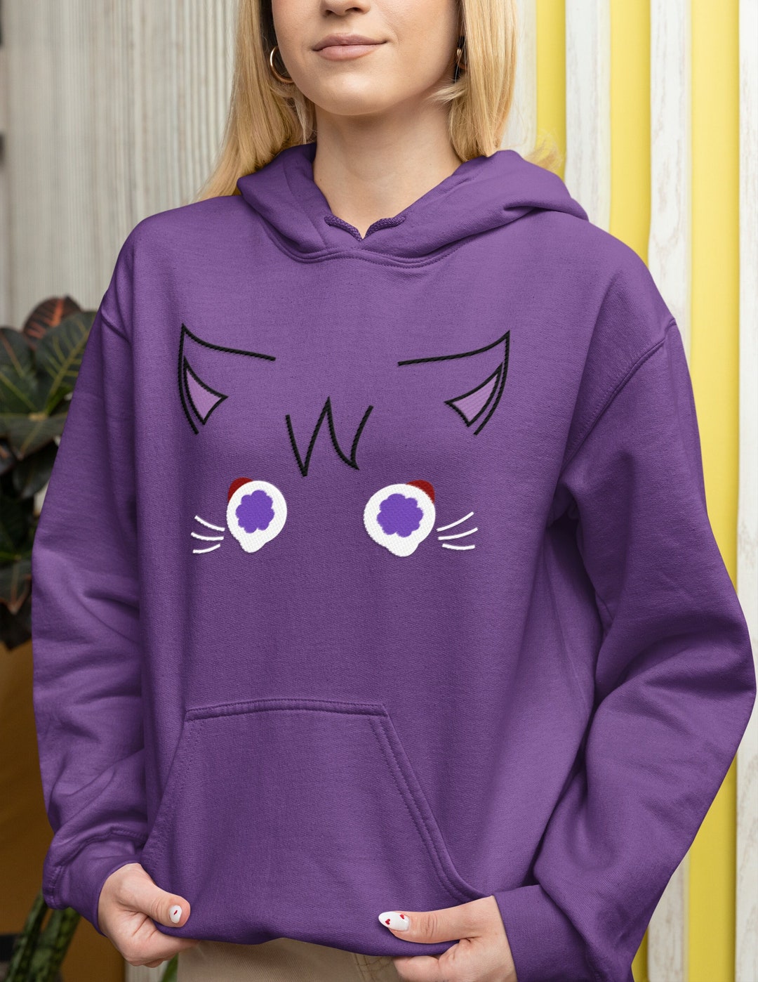 Genshin Impact Scaramouche / Wanderer Cat Unisex Hoodie, Cute Genshin ...