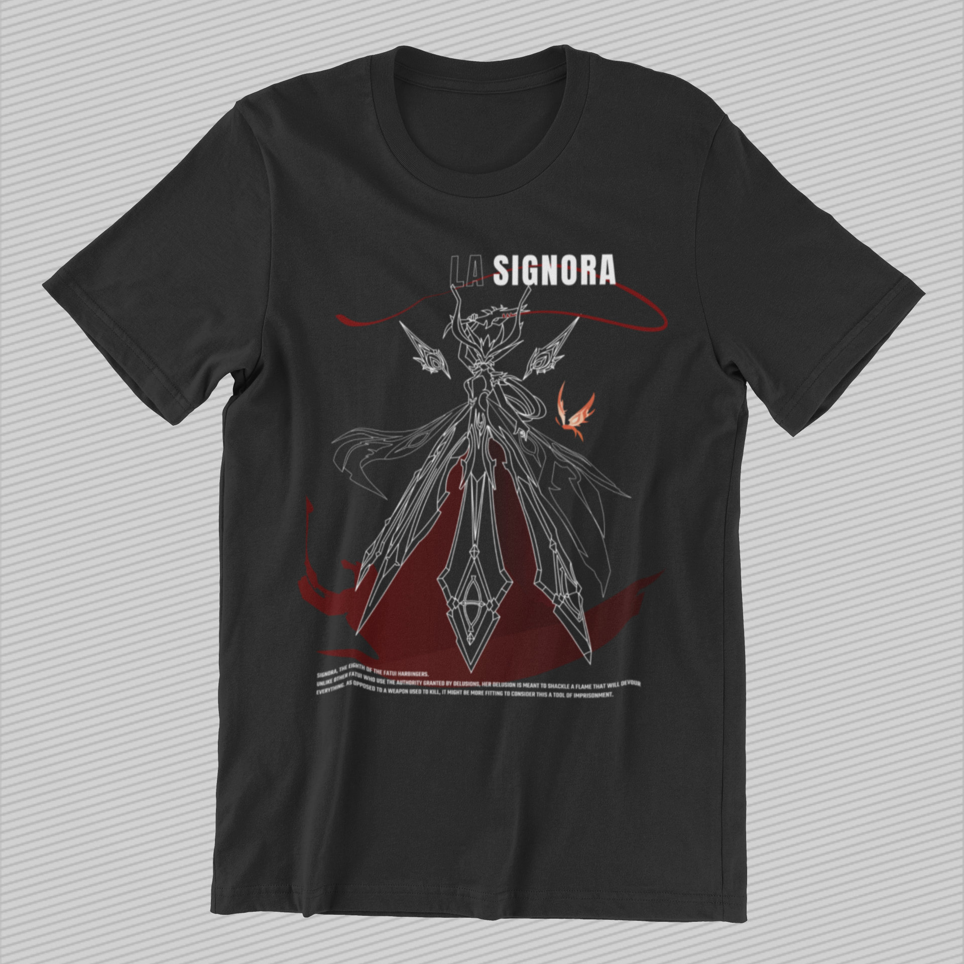 Genshin Impact La Signora Street Wear Shirt - Etsy