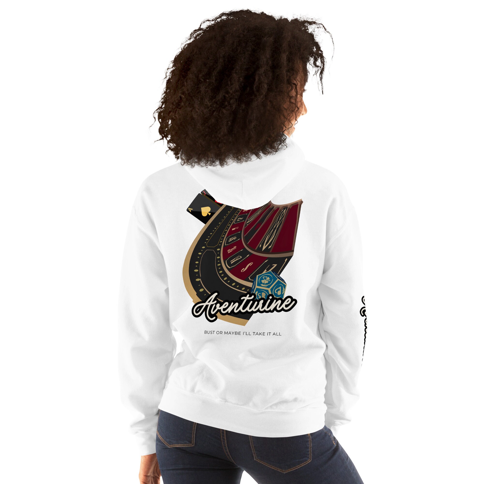 Honkai Star Rail Aventurine Minimalist Streetwear Hoodie, Anime Apparel ...