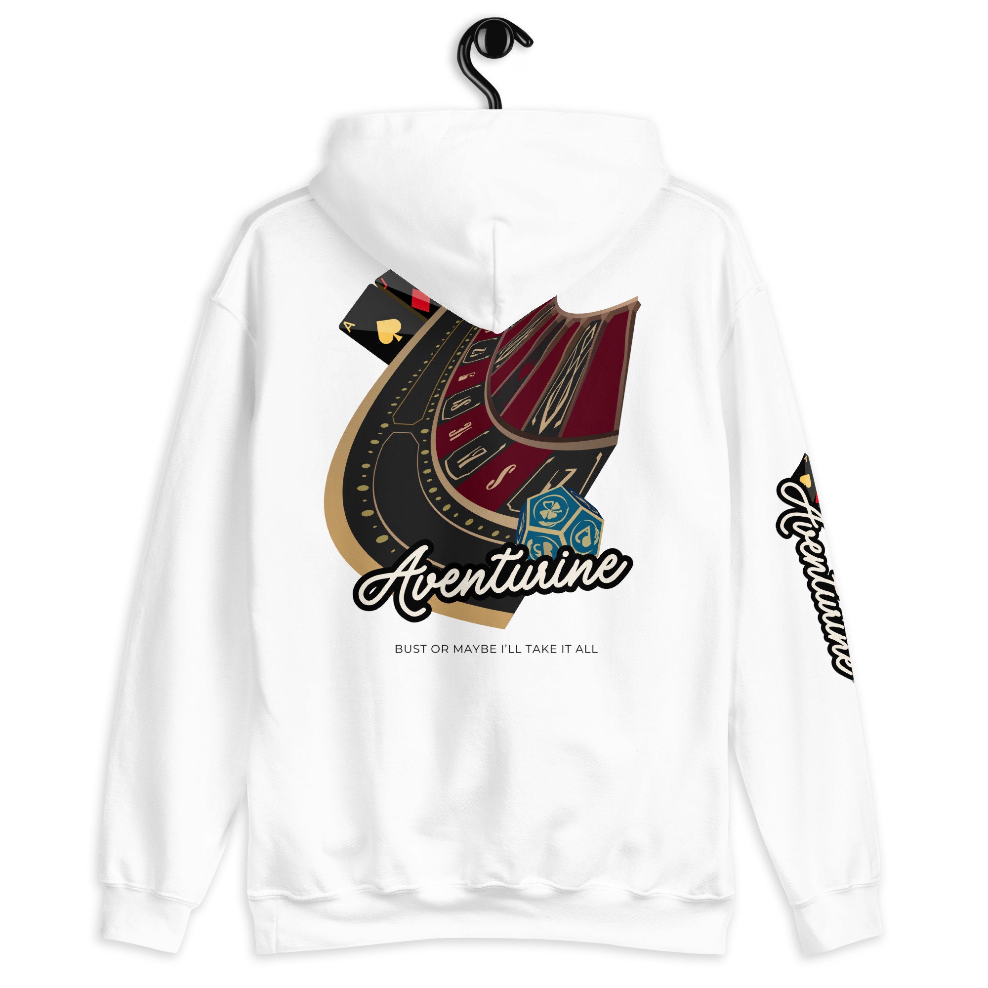 Honkai Star Rail Aventurine Minimalist Streetwear Hoodie, Anime Apparel ...