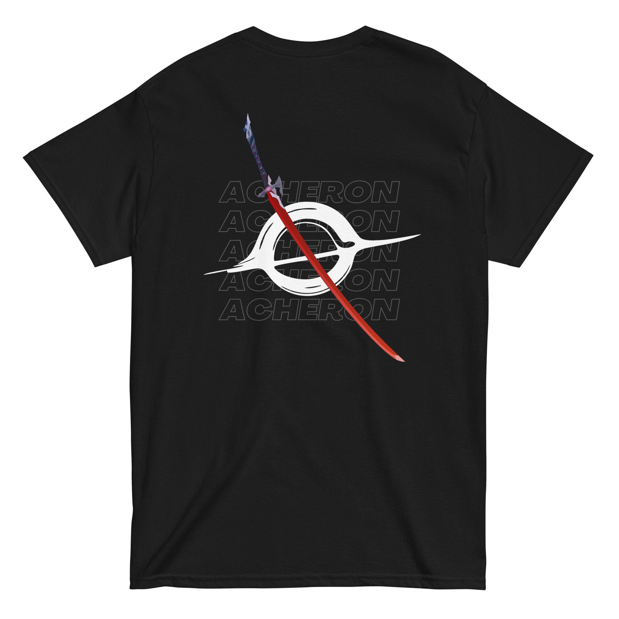 Honkai Star Rail Acheron Minimalist Streetwear Shirt, Otaku Tee, HSR ...