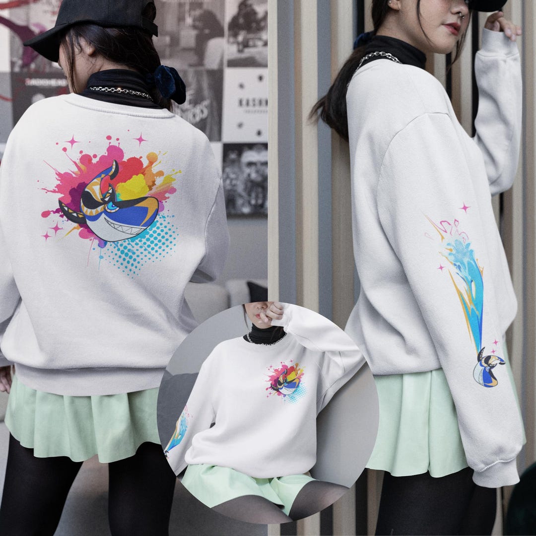 Genshin Impact Mualani Inspired Sweatshirt, Aesthetic Tee-shirt, Unisex ...