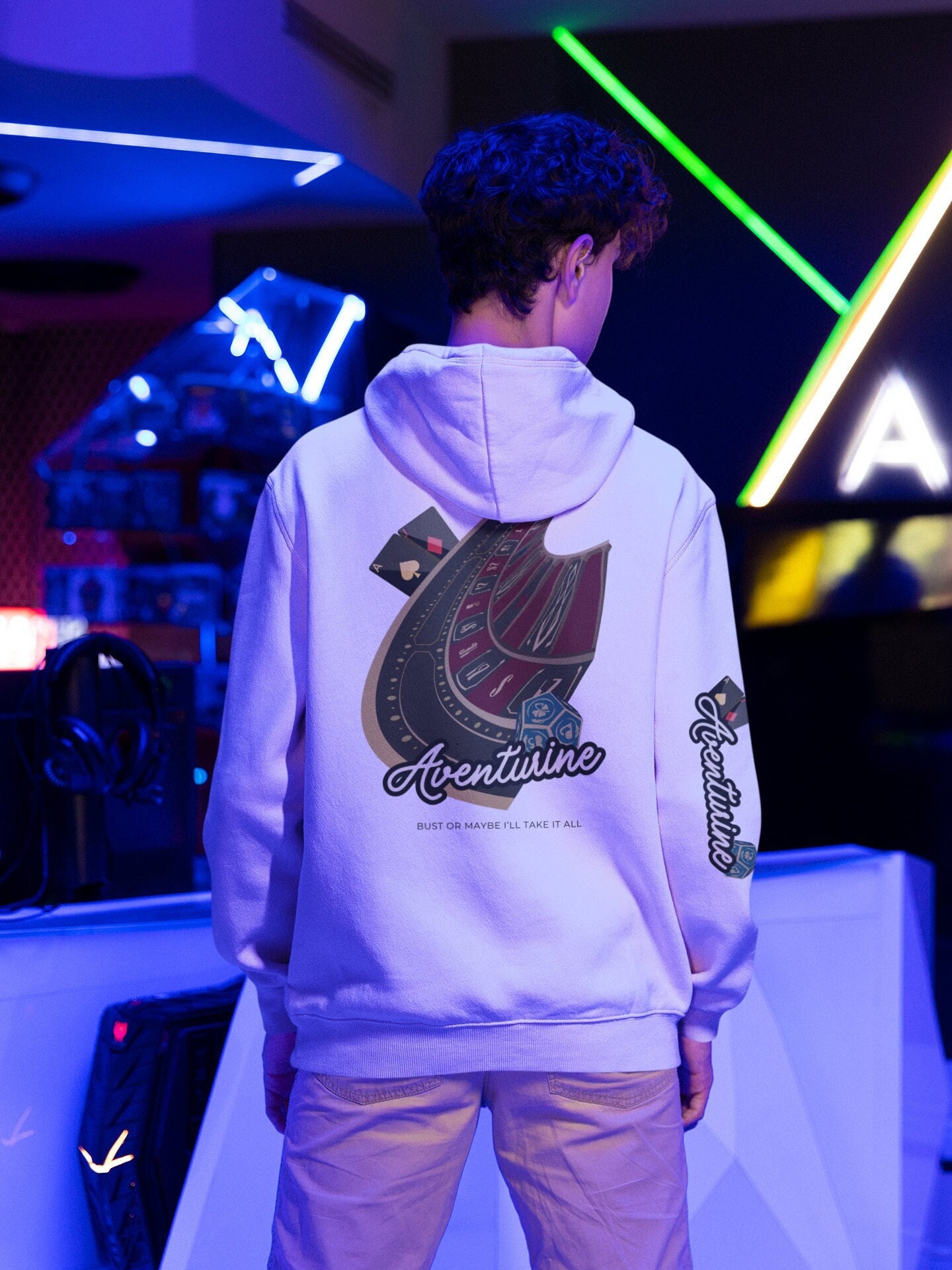 Honkai Star Rail Aventurine Minimalist Streetwear Hoodie, Anime Apparel ...