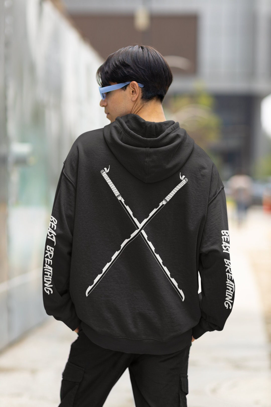 Unisex Anime Hoodie, Inosuke Aesthetic Subtle Japanese Anime Jacket ...