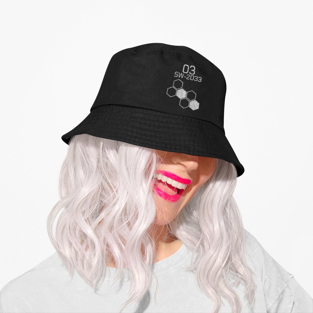 Embroidered Anime Bucket Hat, Summer Hat Travel Sun Hat, Unisex Bucket ...