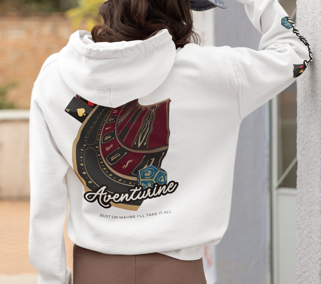 Honkai Star Rail Aventurine Minimalist Streetwear Hoodie, Anime Apparel ...