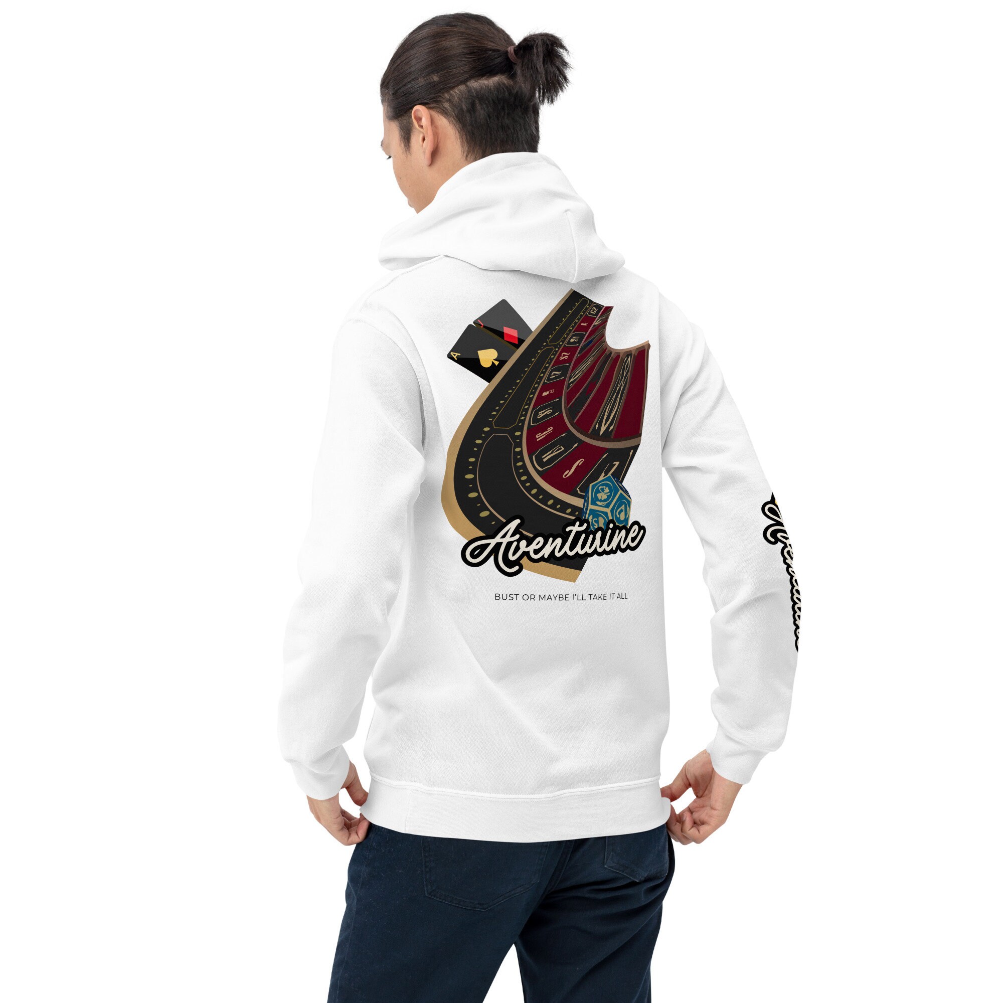 Honkai Star Rail Aventurine Minimalist Streetwear Hoodie, Anime Apparel ...