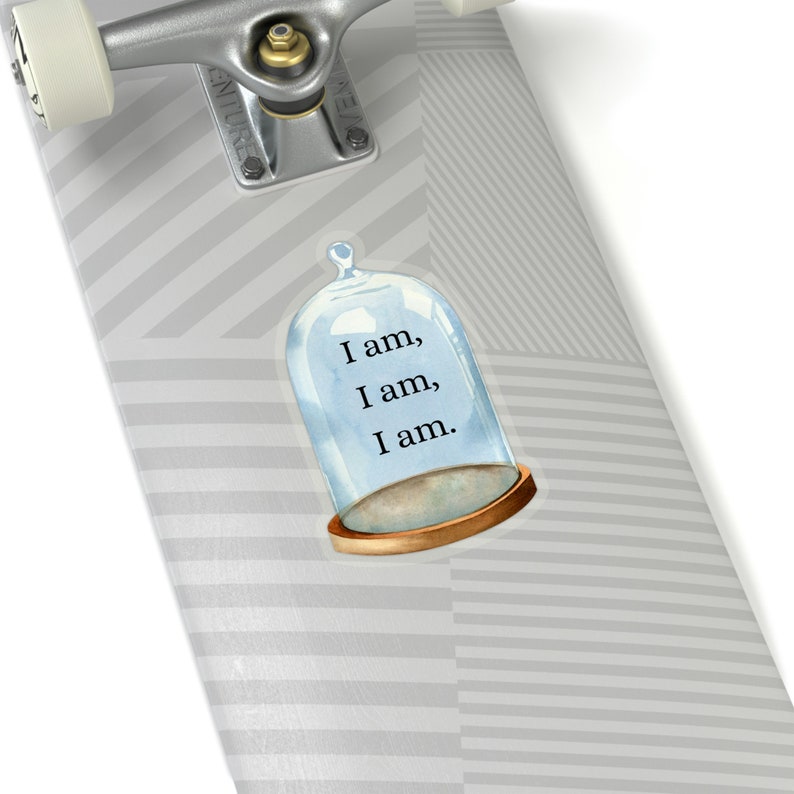 Sylvia Plath Sticker I Am I Am I Am Bell Jar American - Etsy