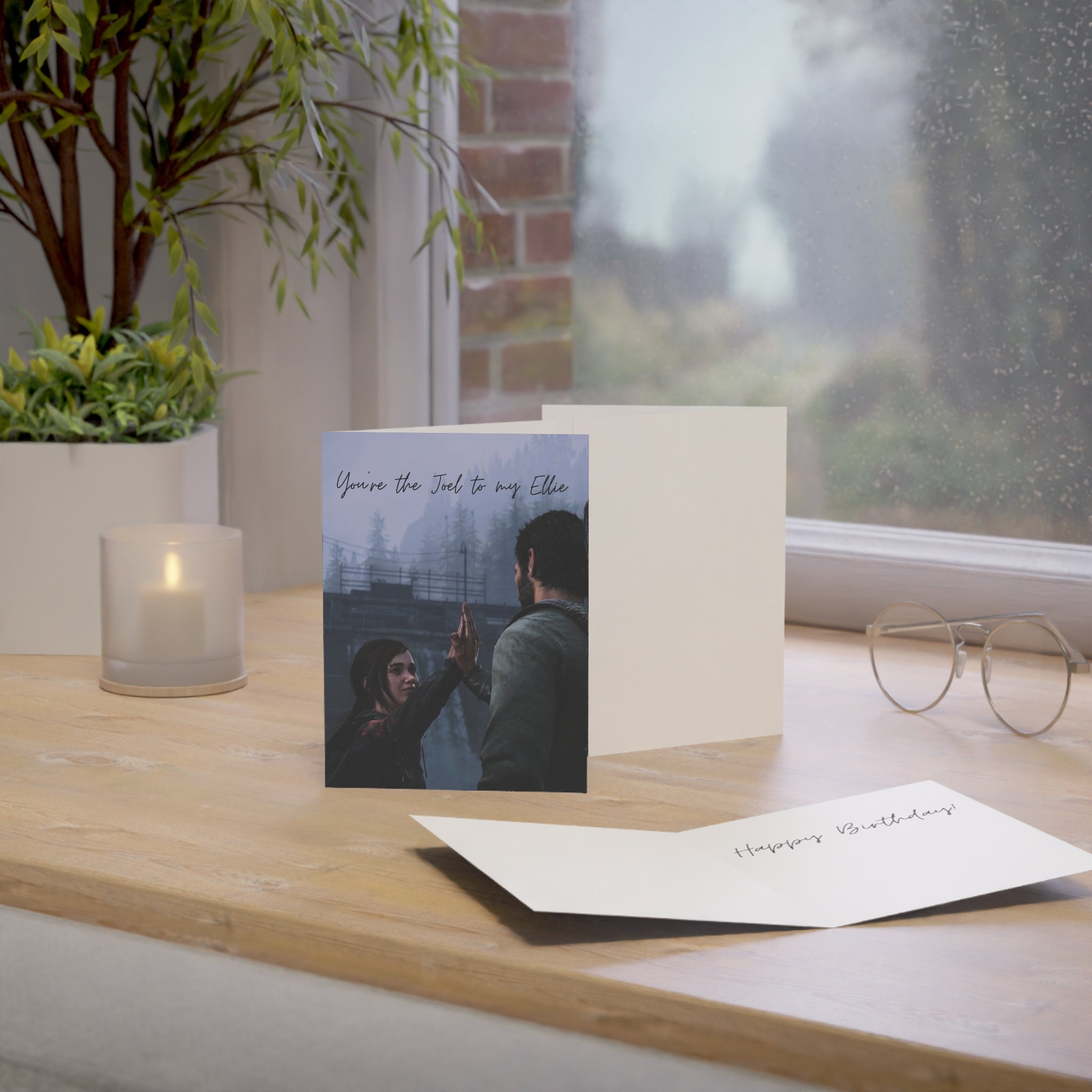 Joel to My Ellie Card | the Last of Us Birthday Card - Etsy